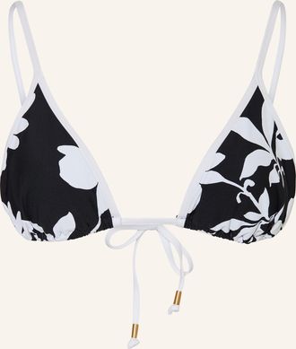Seafolly Triangel-Bikini-Top Mayflower schwarz