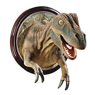 Design Toscano T-Rex Dinosauriertrophäe, Wandskulptur