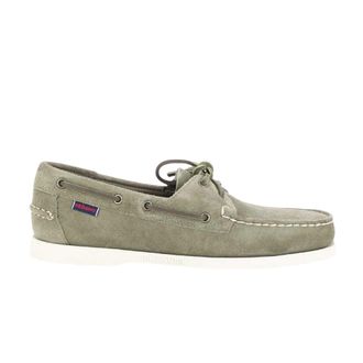 Sebago Homme, Chaussures, Vert, Taille: 44 1/2 EU Chaussures de marin
