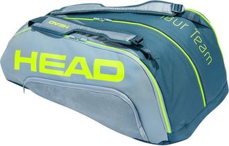 Head Team Extreme 12R, Grau/Neon Gelb, 12 Racquets