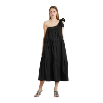 Erika Cavallini Semi Couture Midi Kleider - - Dresses - Damen - Schwarzk - L