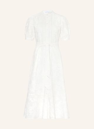 Hobb's Kleid Amani Mit Spitze weiss