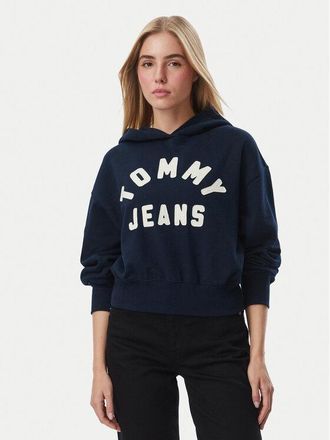 Tommy Jeans Sweatshirt Arch DW0DW23455 Dunkelblau Oversize