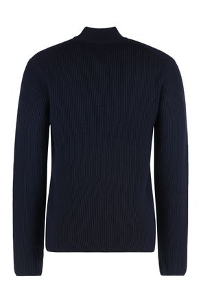 Dolce & Gabbana Mens Sweater Virgin Wool Blue