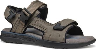 Geox Herren U SPHERICA EC5 B Sport Sandal, Dove Grey, 46 EU