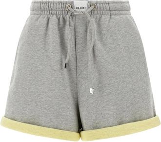 The Attico Femme, Shorts, Gris, Taille: 34 FR Double American Fleece Shorts