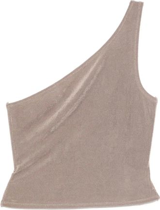 Reformation haut Maddie en maille - Marron