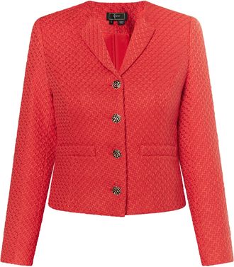Faina Boucl&eacute;-Jacke Damen verrotten