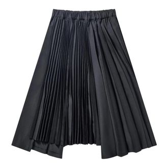 Comme Des Gar&ccedil;ons Faltenrock - - Skirts - Damen - Schwarzk - M