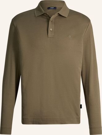 Joop Langarm-Poloshirt Modern Fit gruen