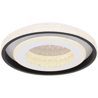 Globo Lighting plafonnier - Lucky - blanc - m&eacute;tal - &oslash; 50cm - led