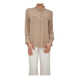 Marella Damen, Blusen & Hemden, Beige, MGr&ouml;&szlig;e