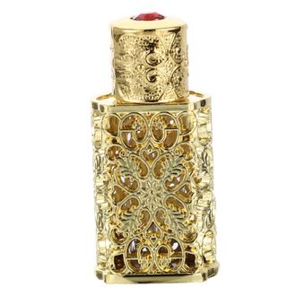 Angoily &Auml;therische &Ouml;lflasche aus Glas mit Hohlgravur Auslaufsicherer Metallzerst&auml;uber f&uuml;r Parf&uuml;m DIY Aromatherapie Reise Camping Antikes Retro-Design Nachf&uuml;ll