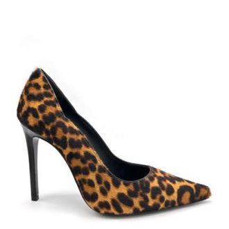 Roberto Festa Milano Femme, Chaussures, Jaune, Taille: 39 EU Escarpins Imprim&eacute; L&eacute;opard