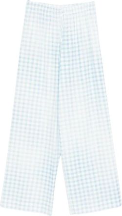 Ermanno Scervino Femme, Pantalons, Bleu, Taille: 38 FR Pantalon Coupe Droite