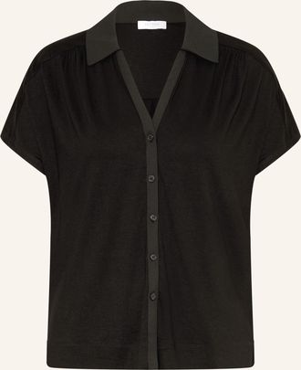Hobb's Jerseybluse Miley schwarz