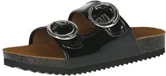 Caprice Femme Damen 9-27403-44 Sandale, Black Patent, 37 EU