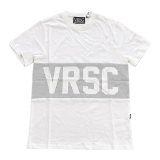 Versace Jeans Couture T-Shirt - - Tops - Herren - Wei&szlig; - XS