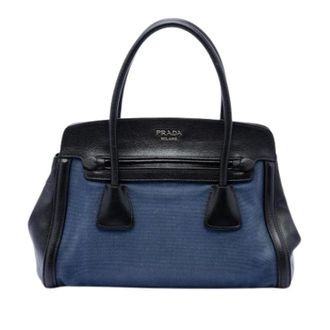 Prada Sacoche Pre-owned - Femme - Pre-owned - Bleu - Taille: ONE Size