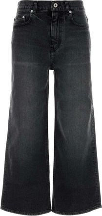 Kenzo Femme, Jeans, Noir, Taille: W27 Futura Sumire Cropped Pants