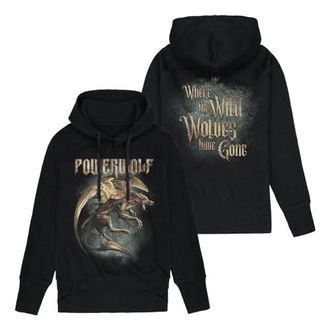 Powerwolf Where The Wild Wolves Have Gone Femme Sweat-Shirt &agrave; Capuche Noir L