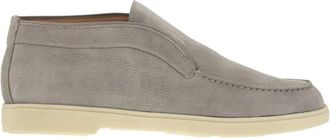 Santoni Stiefel - Desert Boot In Nubuck - Gr. 40 (EU) - in Grau - für Damen