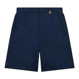 Casablanca Monogram Shorts - - Shorts - Herren - Blau - S