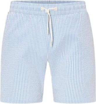 04651/ Homme, Maillots de bain, Bleu, Taille: XS Seersucker Swim