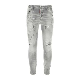Dsquared2 Homme, Jeans, Gris, Taille: XL Stretch Denim Skater Jeans