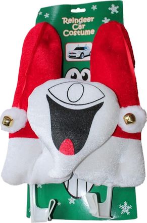 Generic Weihnachtsschmuck F&uuml;r Auto,Pl&uuml;sch Weihnachtsgadgets F&uuml;r Auto au&szlig;en | Festliche Schmuck Mit Gesichtsdesign Fenster Garage Urlaub Klassenzimmer Indoor O