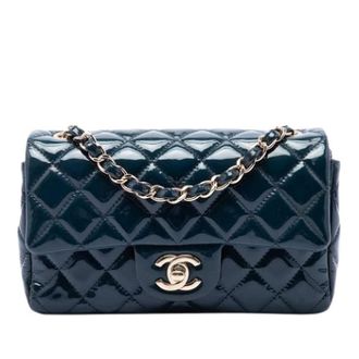 Chanel Sac bandouli&egrave;re vintage Chanel doccasion - Femme - Pre-owned - Bleu - Taille: ONE Size