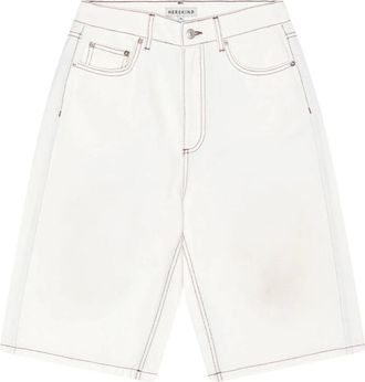 Birgitte Herskind Femme, Shorts, Blanc, Taille: 38 FR Classic Denim Shorts