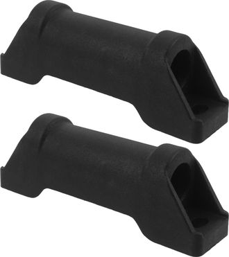 Lurrose Lurrose 2st&uuml;cke Fu&szlig;st&uuml;tzengleiter aus Kunststoff f&uuml;r Schreibtischst&uuml;hle Verstellbar Ersatz-fu&szlig;st&uuml;tzengleiter f&uuml;r B&uuml;rost&uuml;hle und Gaming-st&uuml;hle Kompatib