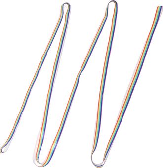 Yardwe 3m Junge Mädchen Jump Rope Elastisches Verstellbares Chinese Jump Rope Bunte Für Indoor Outdoor Fitness Spiel Familienaktivität Retro