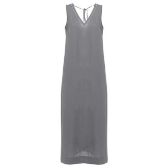 PESERICO Femme, Robes, Gris, Taille: 40 FR Maxi Robes