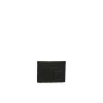 A|X Armani Exchange Homme, Accessoires, Noir, Taille: ONE Size Porte-cartes texture lisse