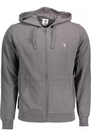 U.S.Polo Association Zip-Hoodie im klassischen Schnitt