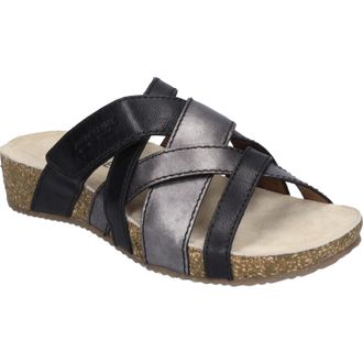 Josef Seibel Damen Sandale Tonga 74 in schwarz-kombi