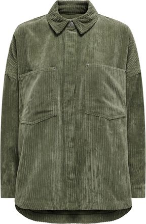 Only Onljanine-Rai Ls Ovs Cord Shacket Cc PNT