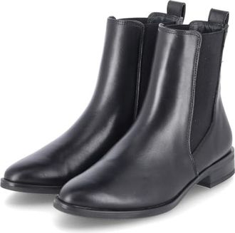 Paul Green Bottines 8264-008 en cuir lisse pour femme Noir, Noir, 39 EU