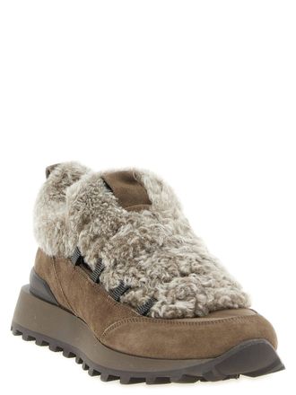 Brunello Cucinelli Monile Sneaker - Taupe
