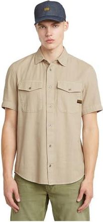 G-Star G-Star Homme Chemise Marine Slim, Beige (dk brick gd D19751-D454-D848), M