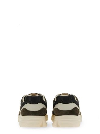 Hogan Logo Calfskin Sneaker - Gray