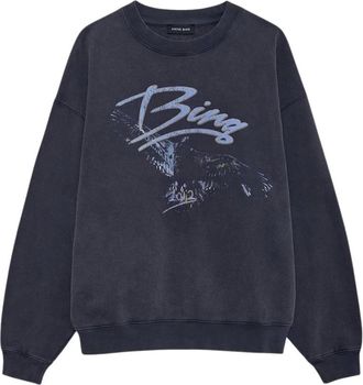 Anine Bing Femme, Sweatshirts et sweats &agrave; capuche, Gris, Taille: 40 FR Harvey SweaT-shirt