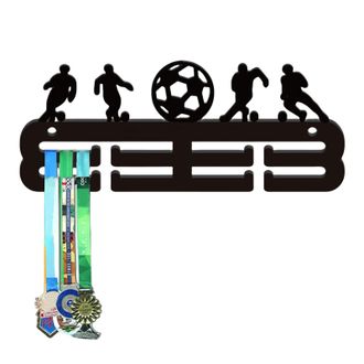 Generico Wandregal f&uuml;r Troph&auml;en, Acrylplatte mit Haken, Pr&auml;sentationsst&auml;nder f&uuml;r Preisausstellung, f&uuml;r Zuhause, B&uuml;ro, Sport, Fu&szlig;ball, Baseball, Gymnastik, Leic