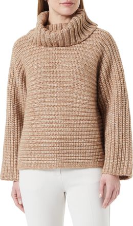 Gerry Weber Damen 871041-35718 Pullover, Camel-Melange, 46