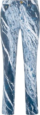 Roberto Cavalli Damen, Jeans, Blau, 2XLGr&ouml;&szlig;e