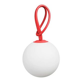 Fatboy Bolleke | Rouge | Lampe suspendue pour lintérieur & lextérieur | sans câble | rechargeable avec USB