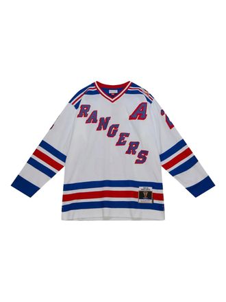 Mitchell & Ness x New York Rangers 1993 Brian Leetch T-Shirt - Blau
