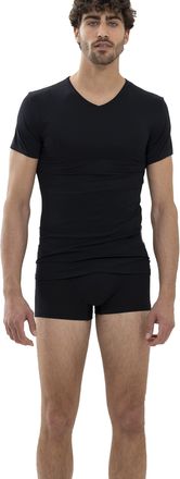 Mey Tagwäsche Serie Software Herren Shirts 1/2 Arm Schwarz XXL(8)